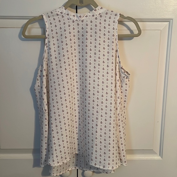 LOFT | Tops | Loft High Neck Tank Blouse | Poshmark